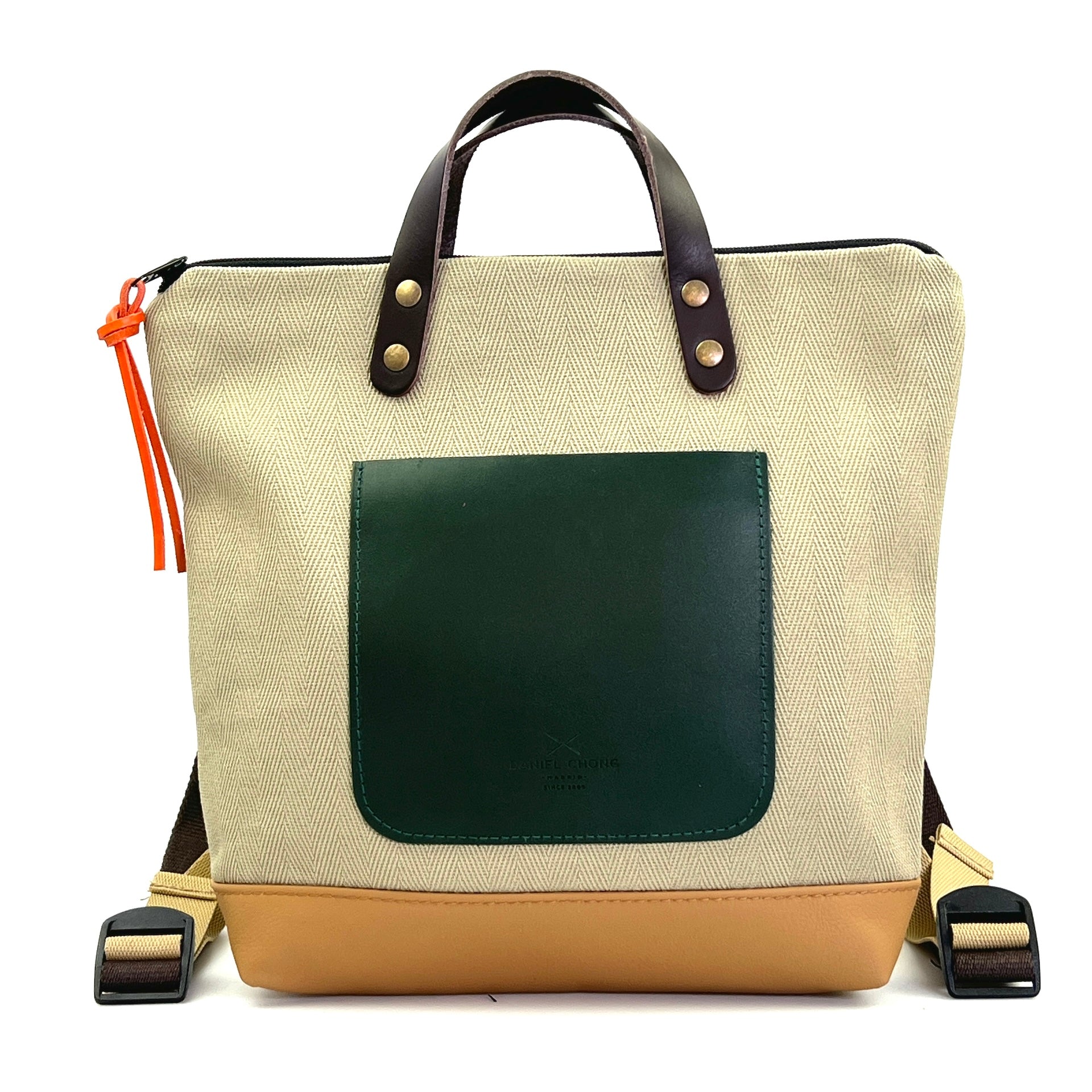 MINI SQUARE CANVAS BACKPACK – Daniel Chong