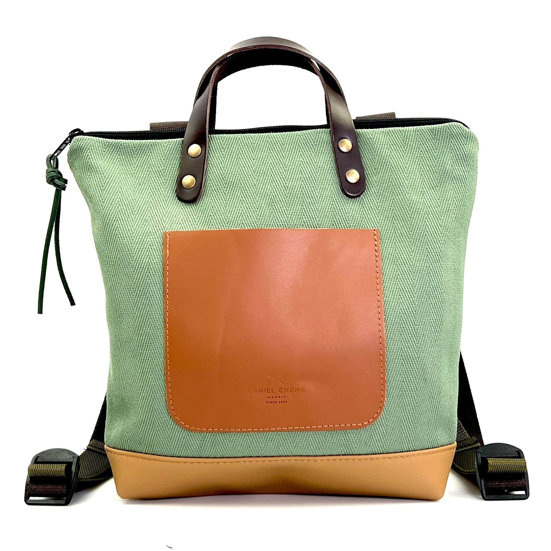 MINI SQUARE CANVAS BACKPACK – Daniel Chong