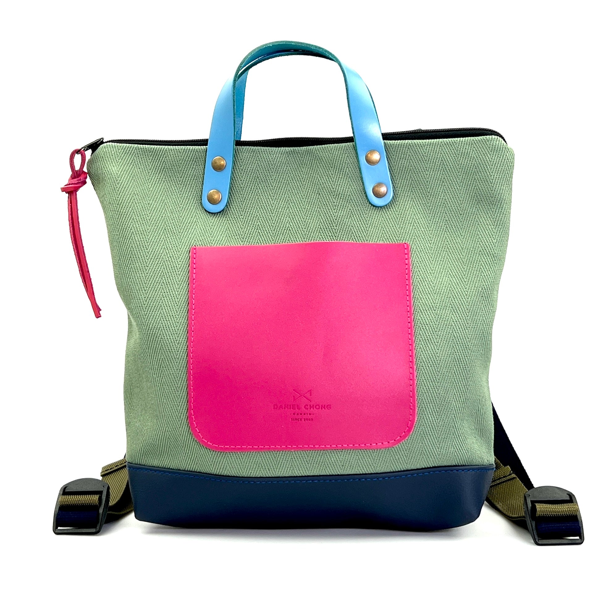 MINI SQUARE CANVAS BACKPACK – Daniel Chong