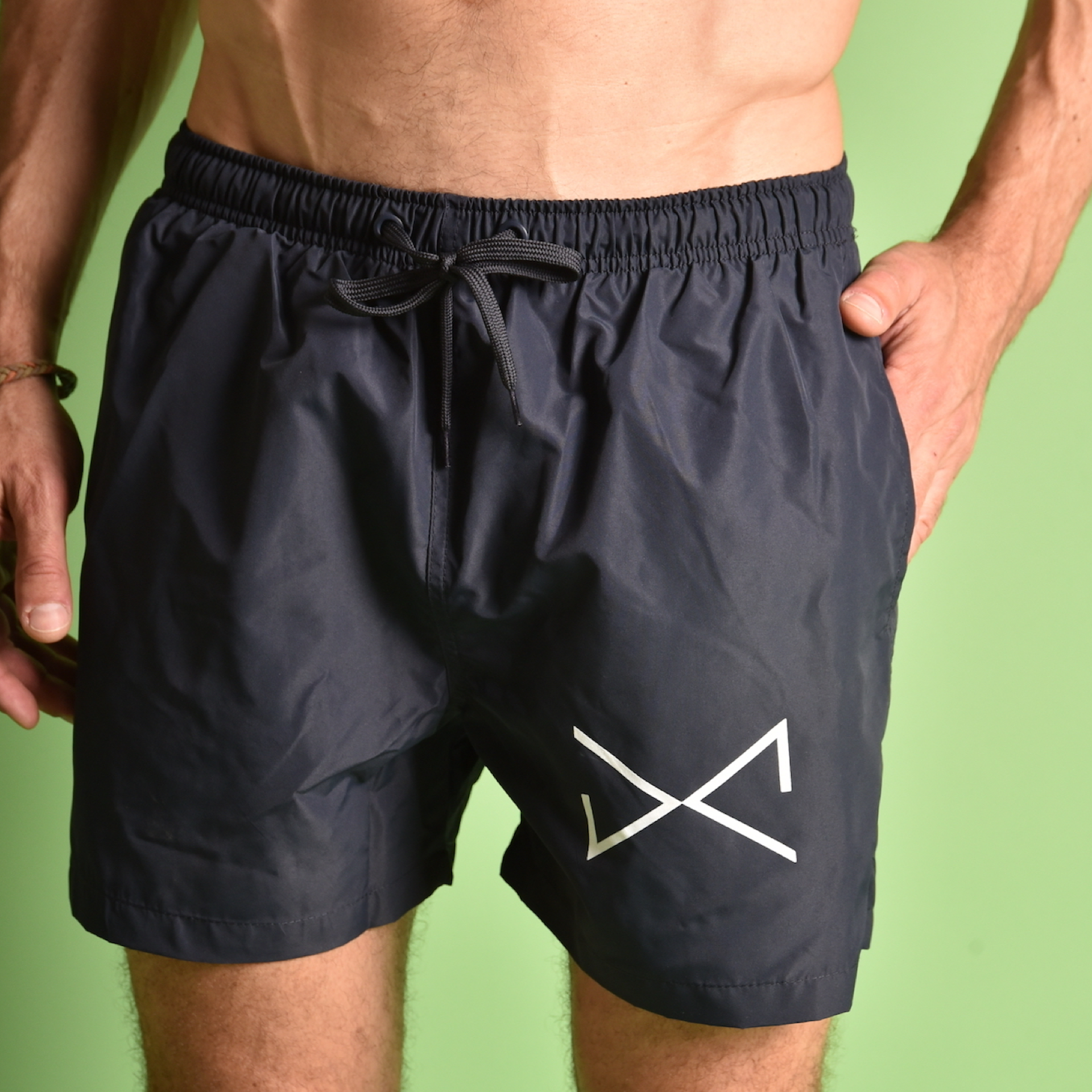 Bañador Anagrama Azul Marino – Daniel Chong