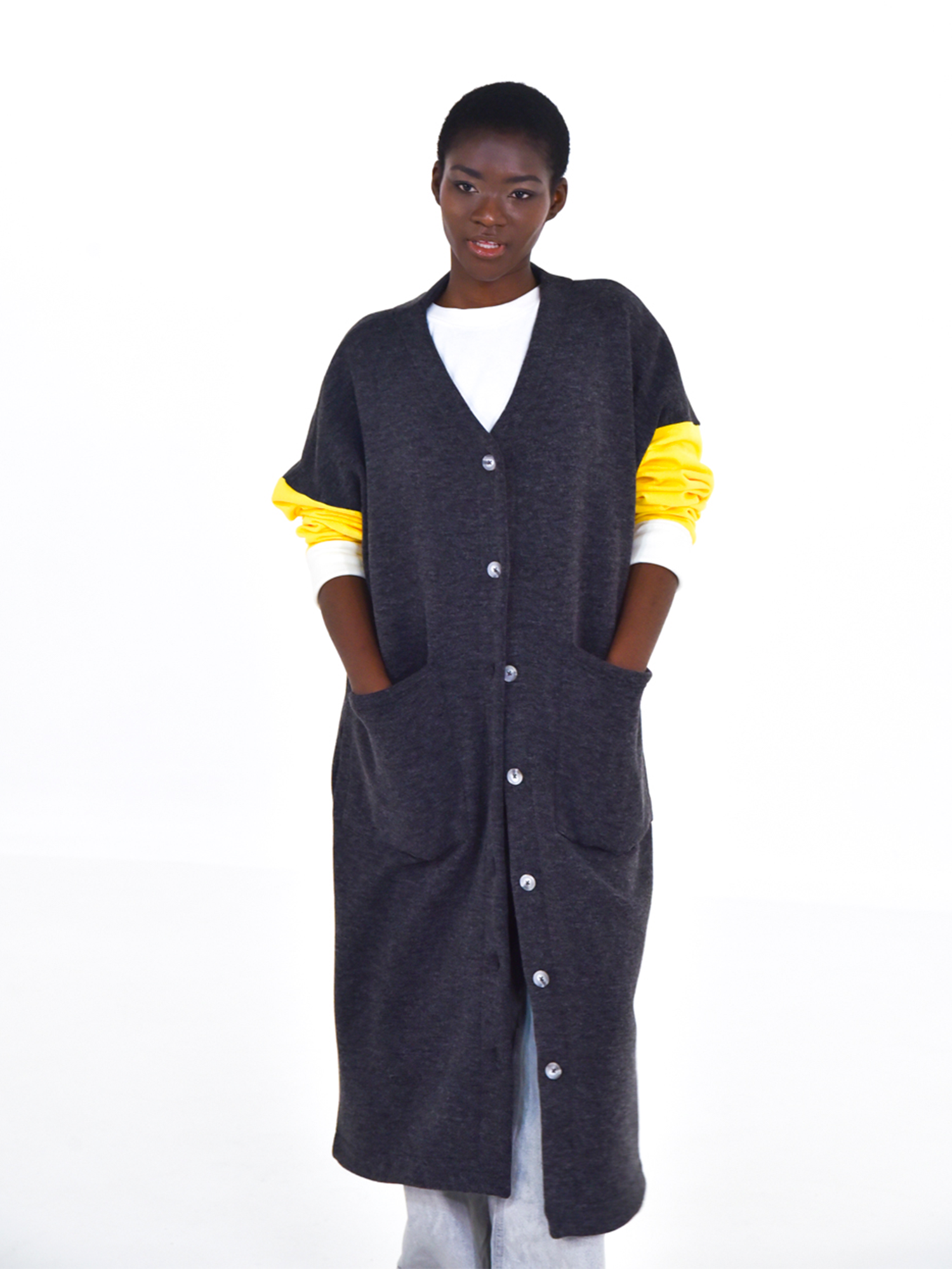 Funky coat, yellow sleeves. – Daniel Chong