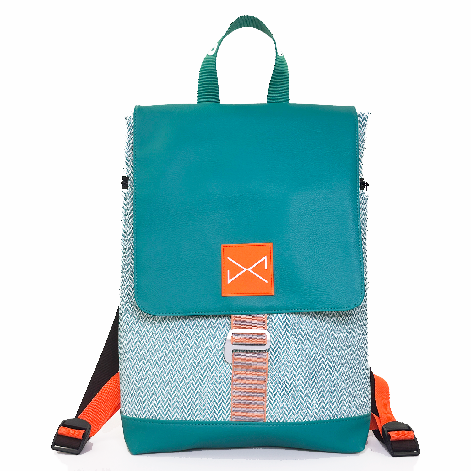 Mochila The Hook Solapa turquesa Impermeable DZ – Daniel Chong