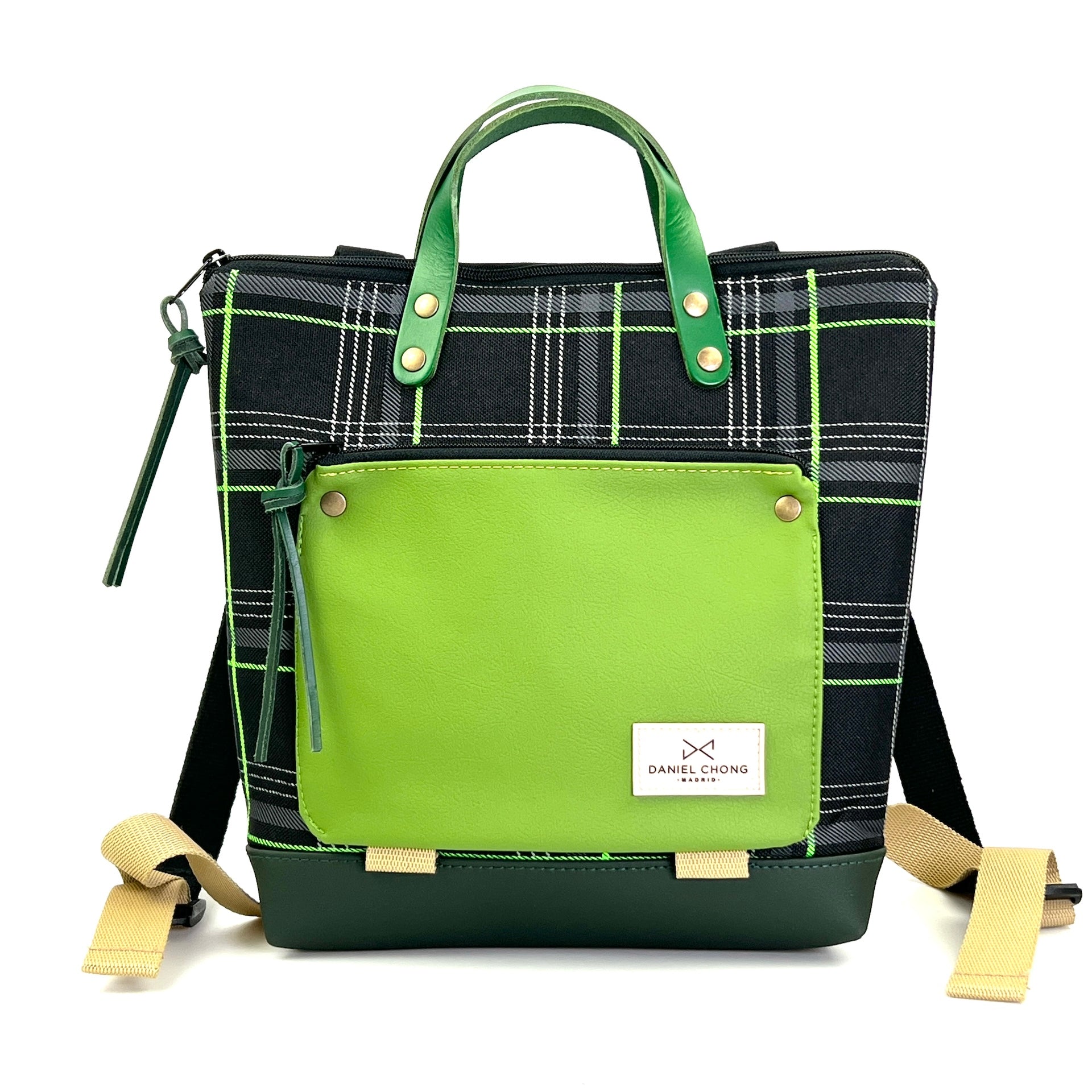 mini square padded book holder backpack – Daniel Chong