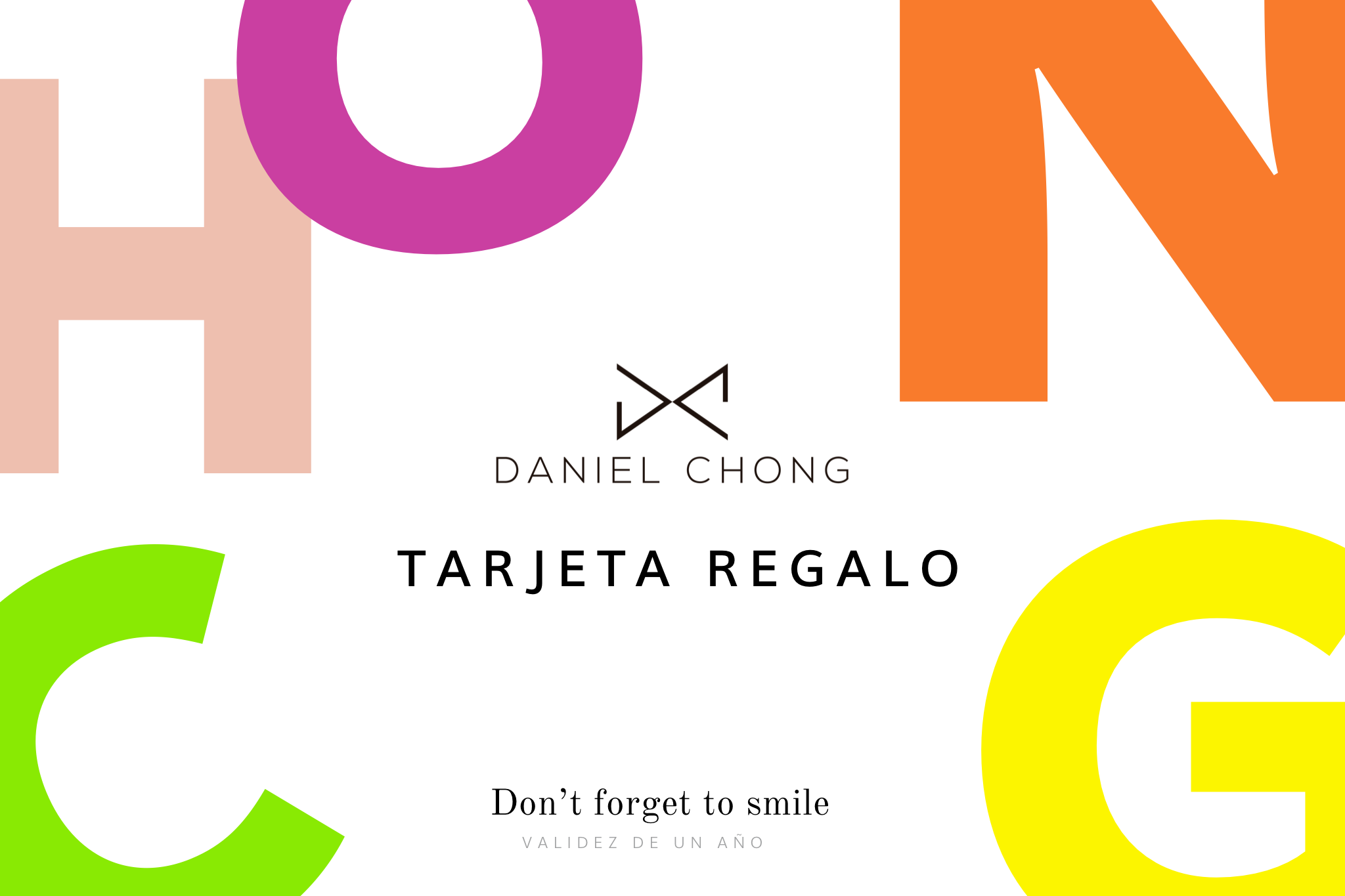 Daniel Chong Gift Card
